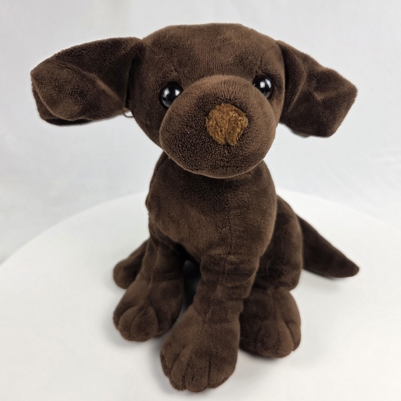 Toys | Chocolate Lab Plush Stuffed Animal 8 | Poshmark